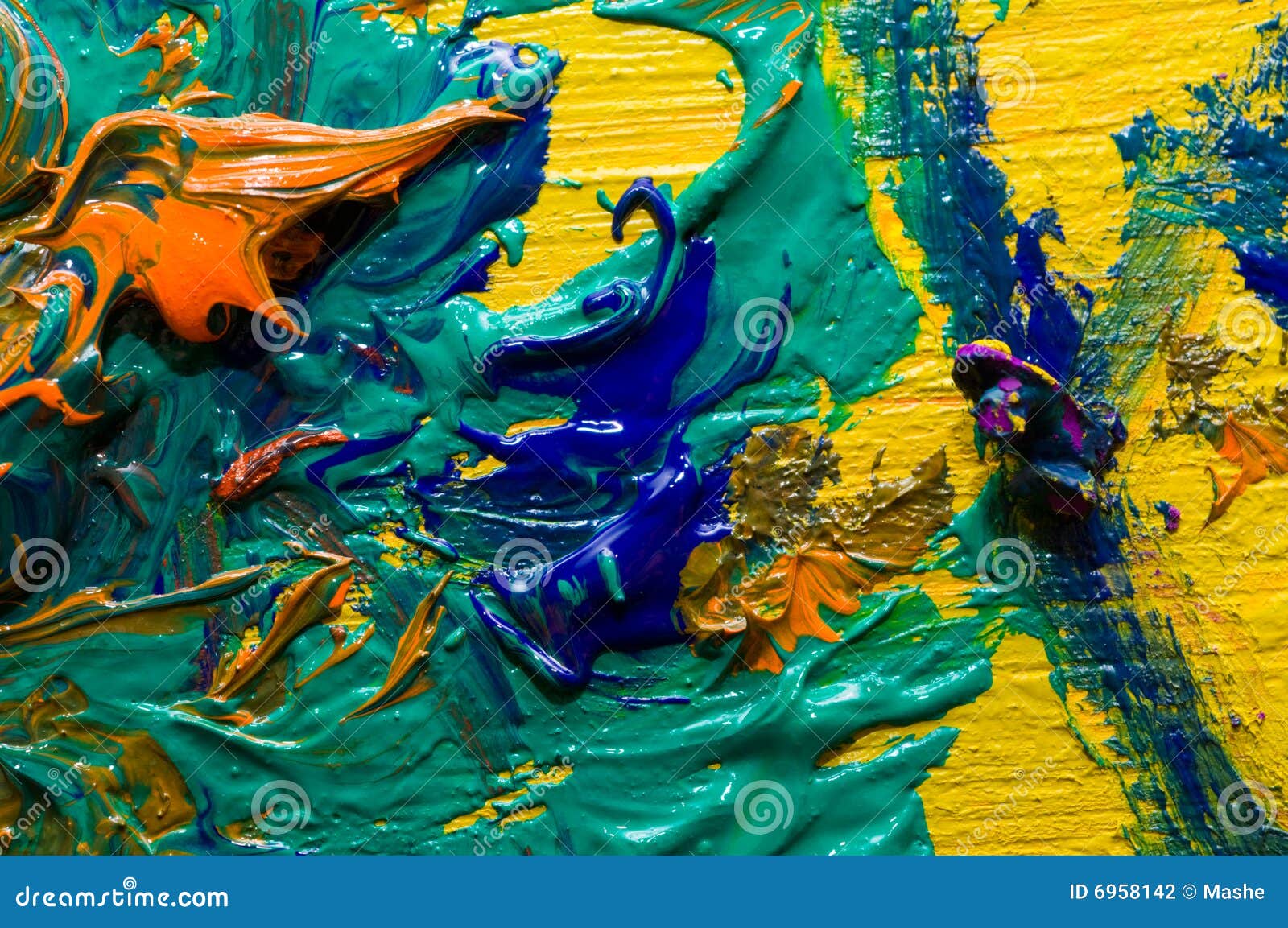 Background panting stock photo. Image of detail, canvas - 6958142