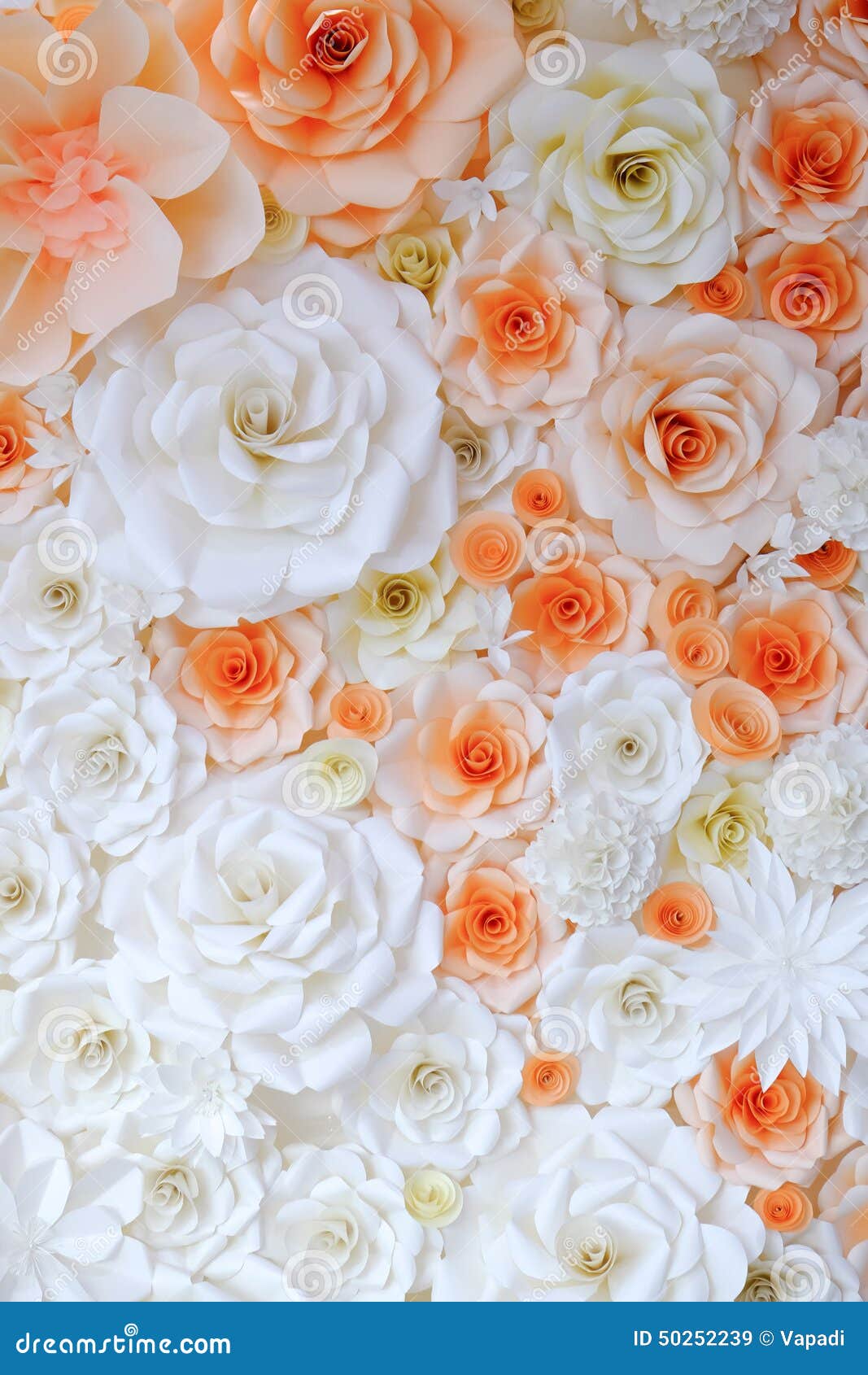 Background of Paper-folding Flower Stock Image - Image of paper ...