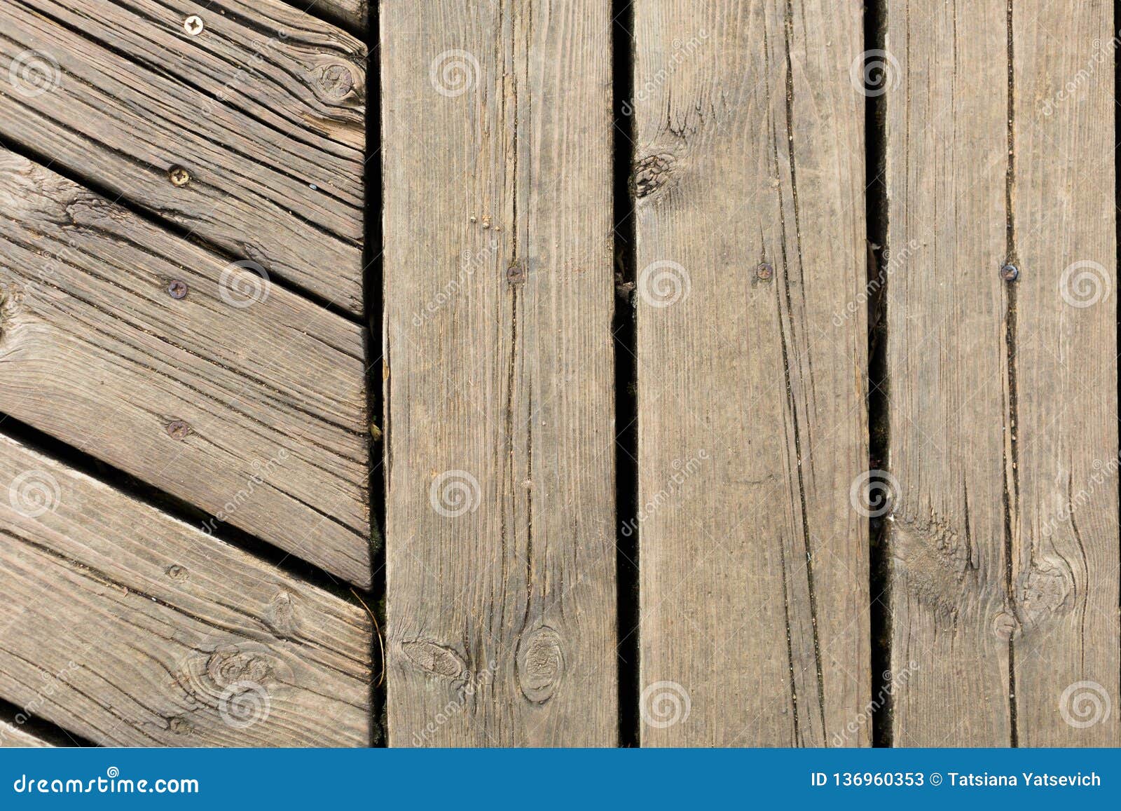 Background of Parallel Wooden Boards Stock Image - Image of park ...