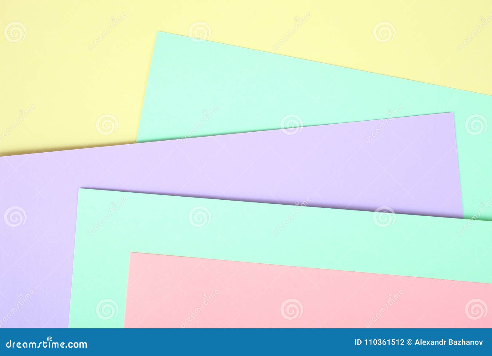 Pastel colored paper stock photo. Image of modern, color - 110361512