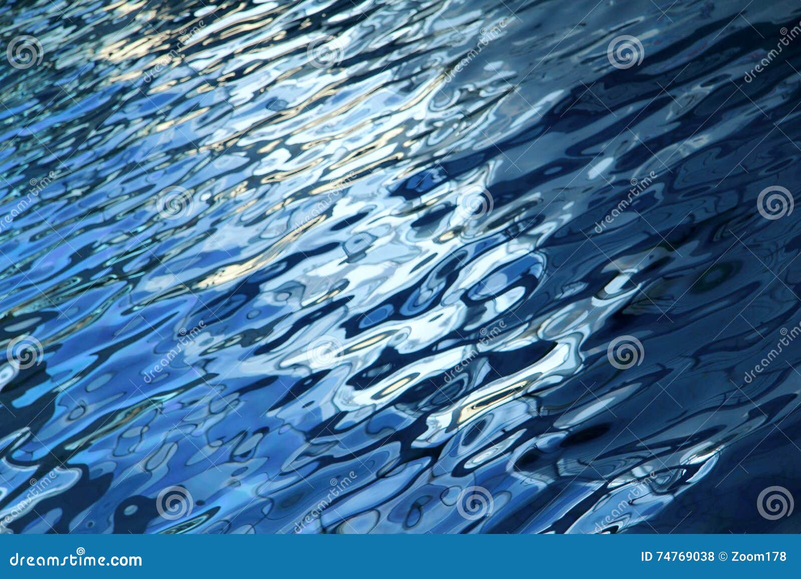 Background with Patches of Light on Water Stock Photo - Image of ...