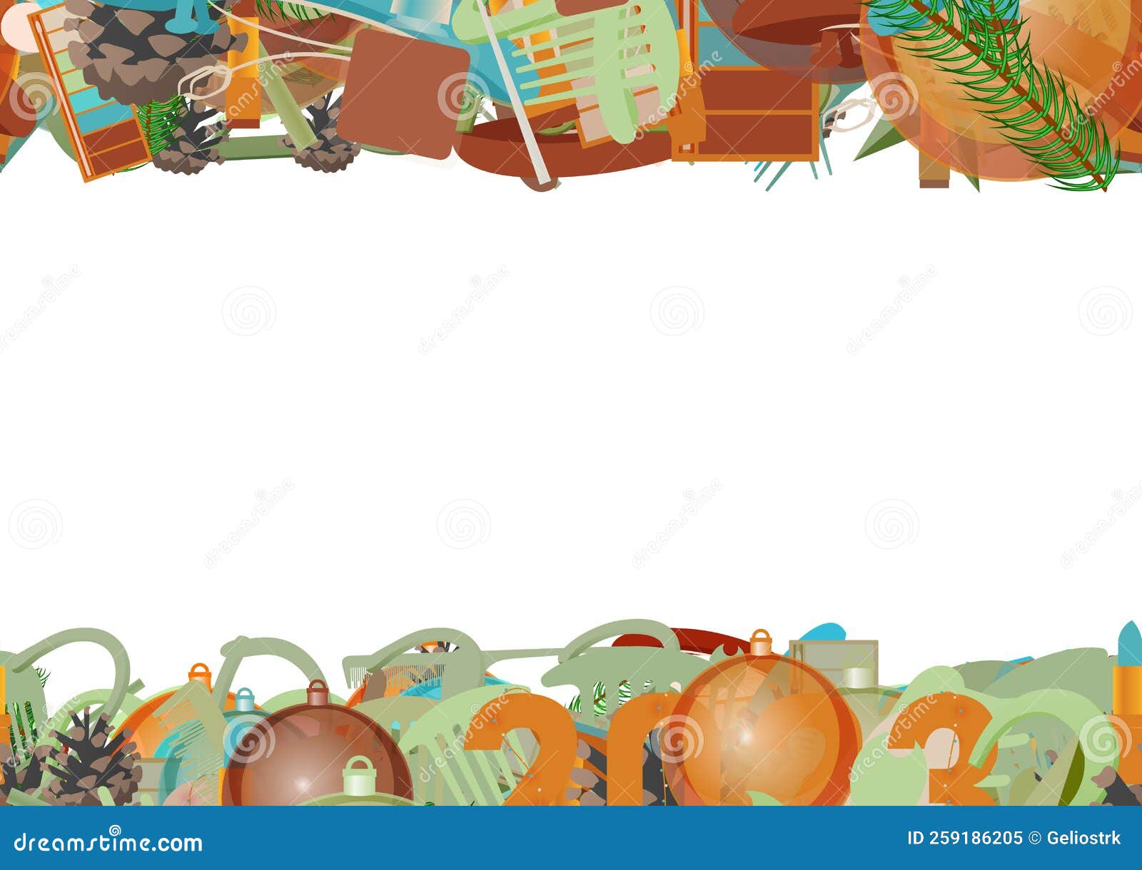 Design Pattern. Mixture of Topics, Abstract Art Stock Vector ...