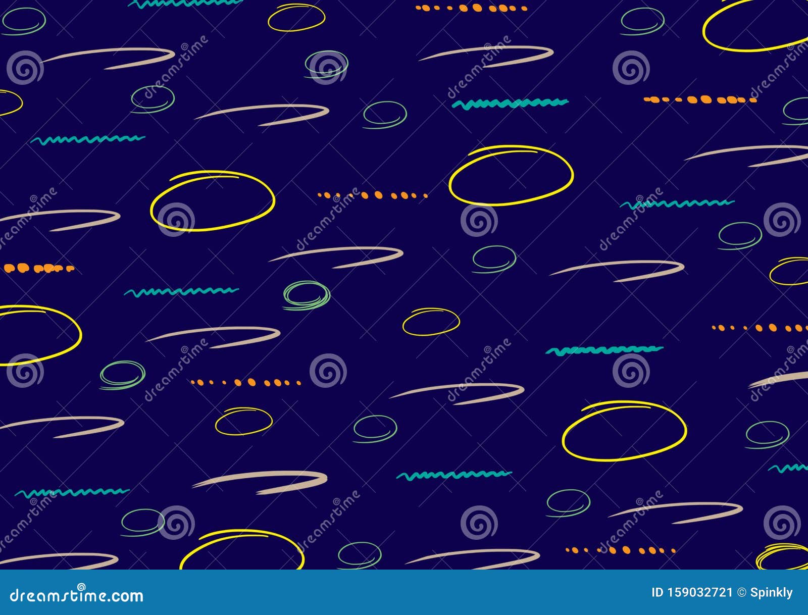 Random Background Pattern Blue Design Wallpaper Stock Illustration ...