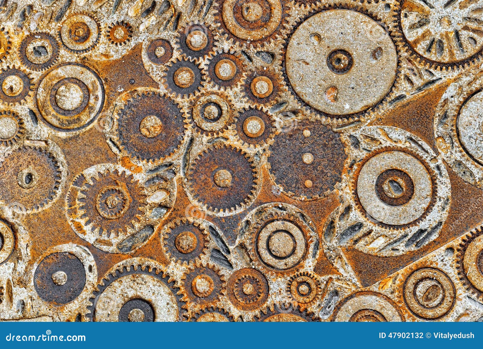 Background Pattern with Cogs and Gears. Stock Photo - Image of industry ...