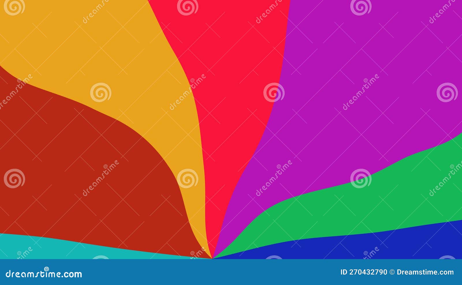 Background Pattern Colorful Waves Memphis Stock Illustration ...