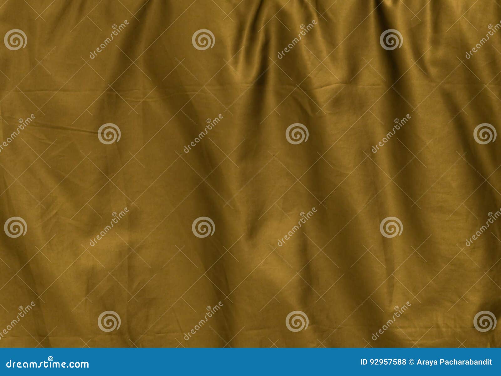 Background Pattern of Crumpled Gold Textile Texture Stock Photo - Image ...