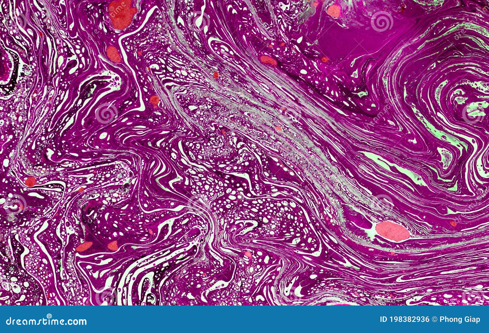 Swirling Colorful Inks. stock photo. Image of colors - 198382936