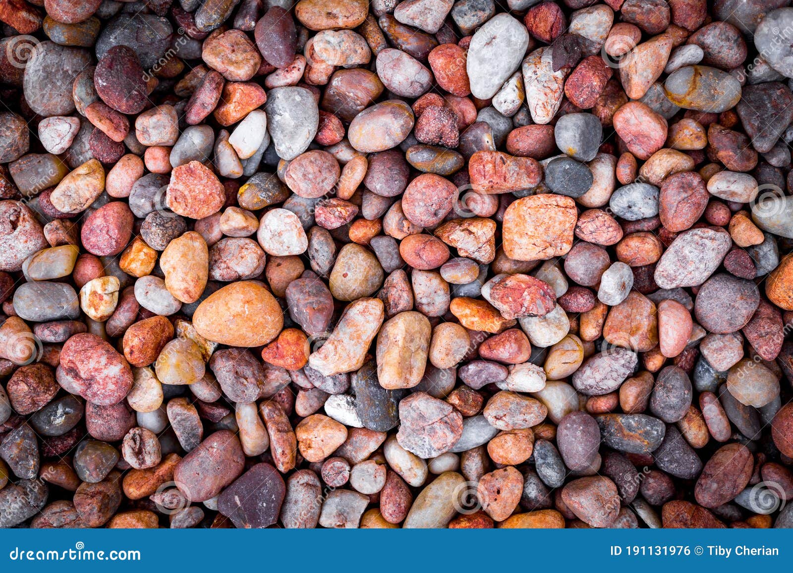 Background Pattern of a Gravel or Pebbles Stone Stock Photo - Image of ...