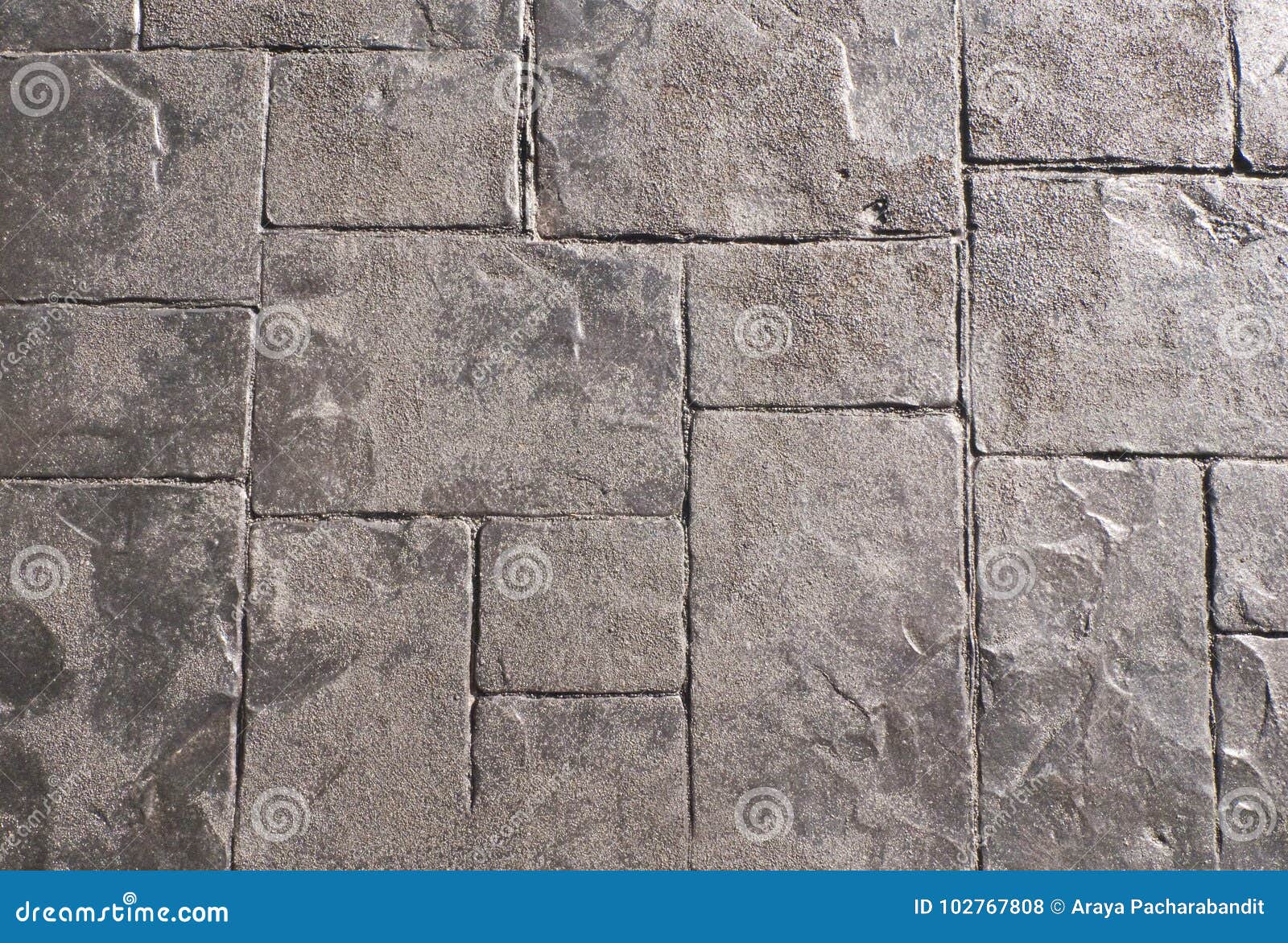 Horizontal Texture of the Gray Rock Floor Stock Photo - Image of ...