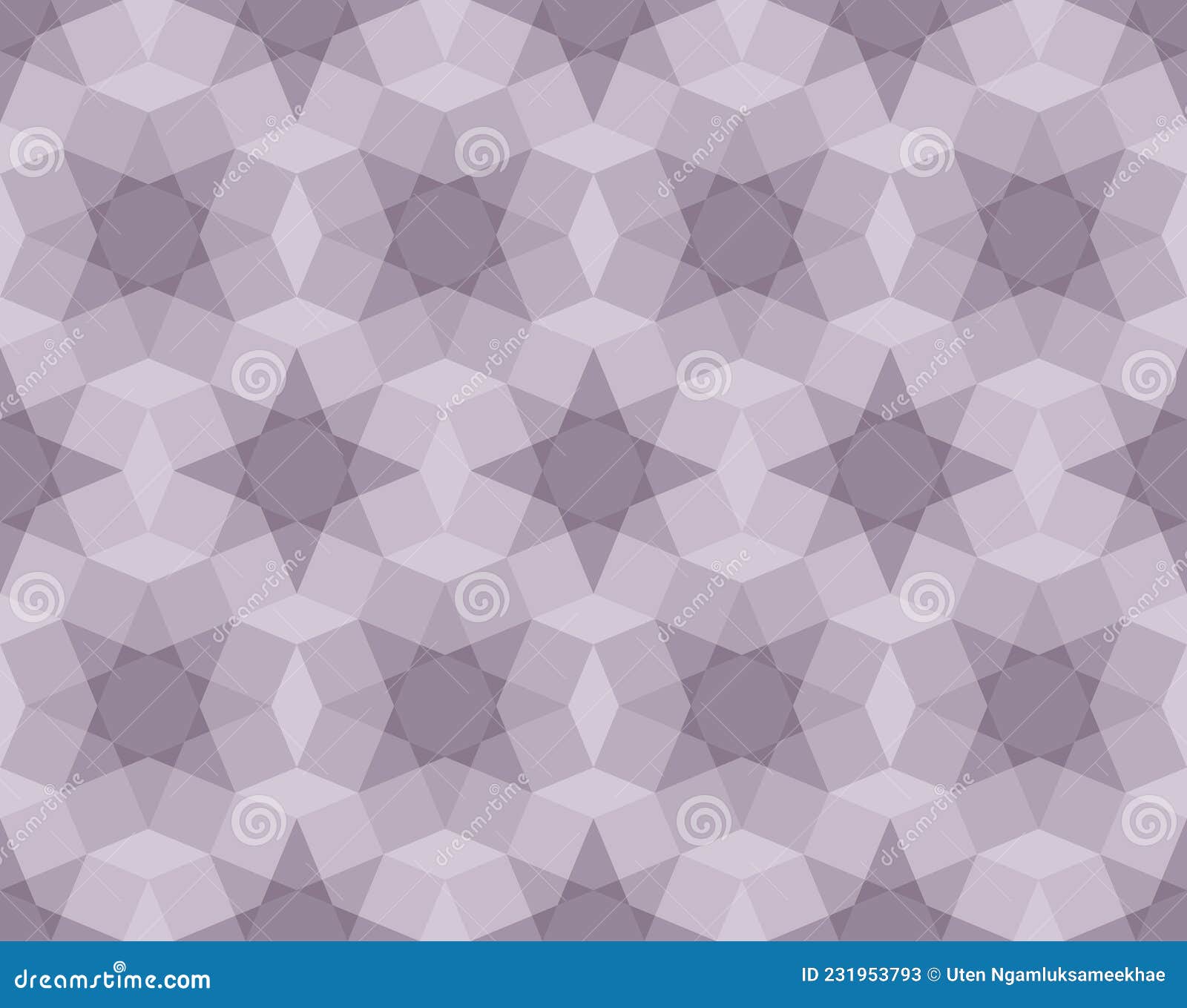 Background Pattern Octagram Shape Seamless Purple Stock Vector ...