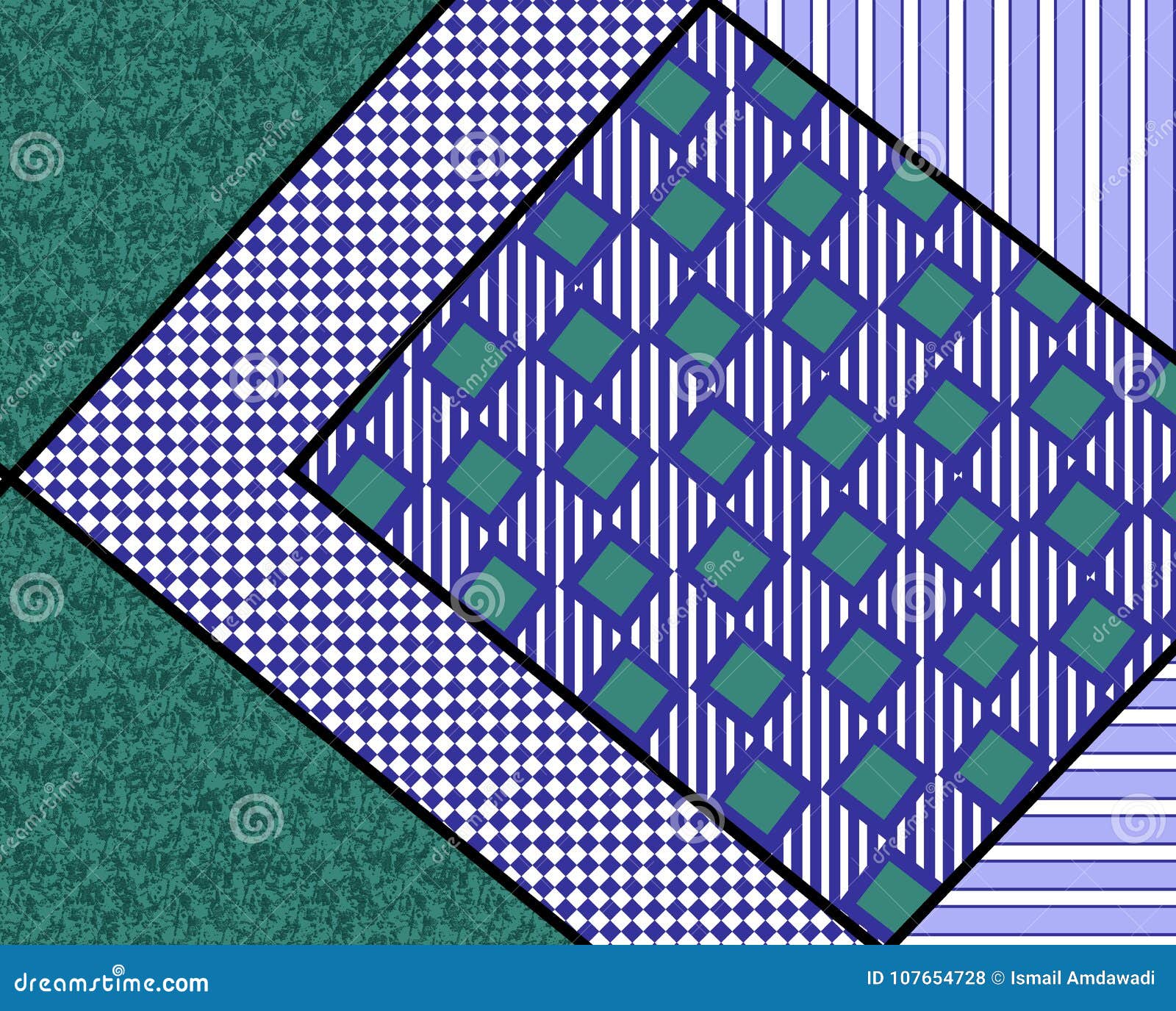 Background Pattern Print Design Stock Illustration - Illustration of ...