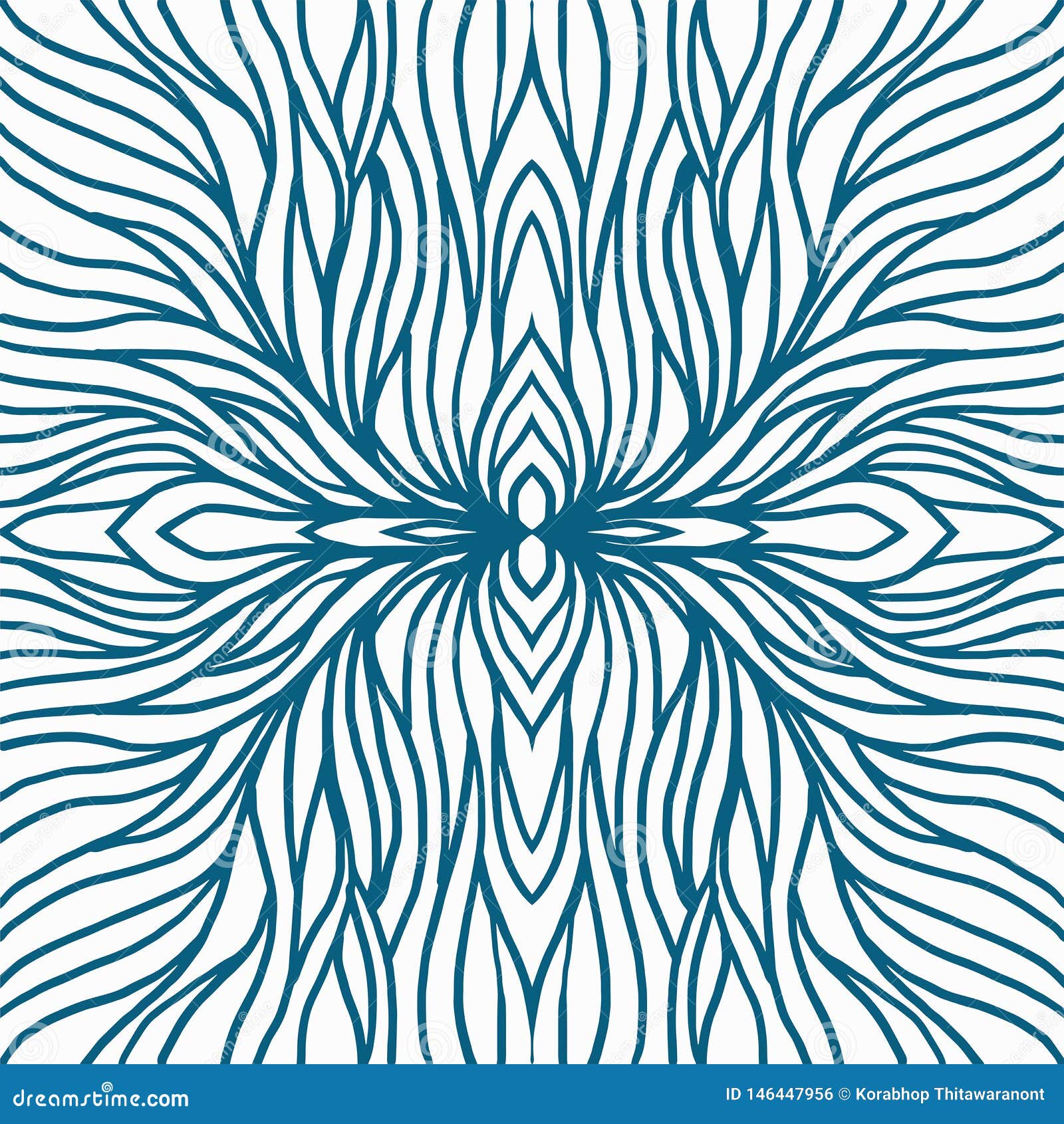 Background Pattern Root for Print Textile and Abstract Art Stock Vector ...