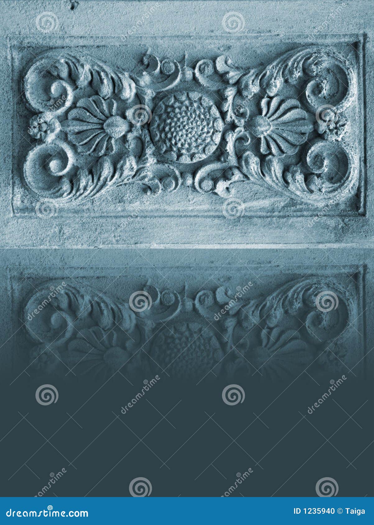 Background. Pattern of a Stone and Reflection Stock Photo - Image of ...