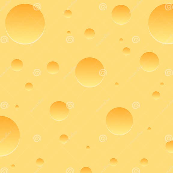 Seamless Vector Background Texture of Cheese. Cheese Pattern Stock ...