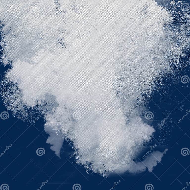 Background and Pattern with White Water Flow on a Blue Background Stock ...