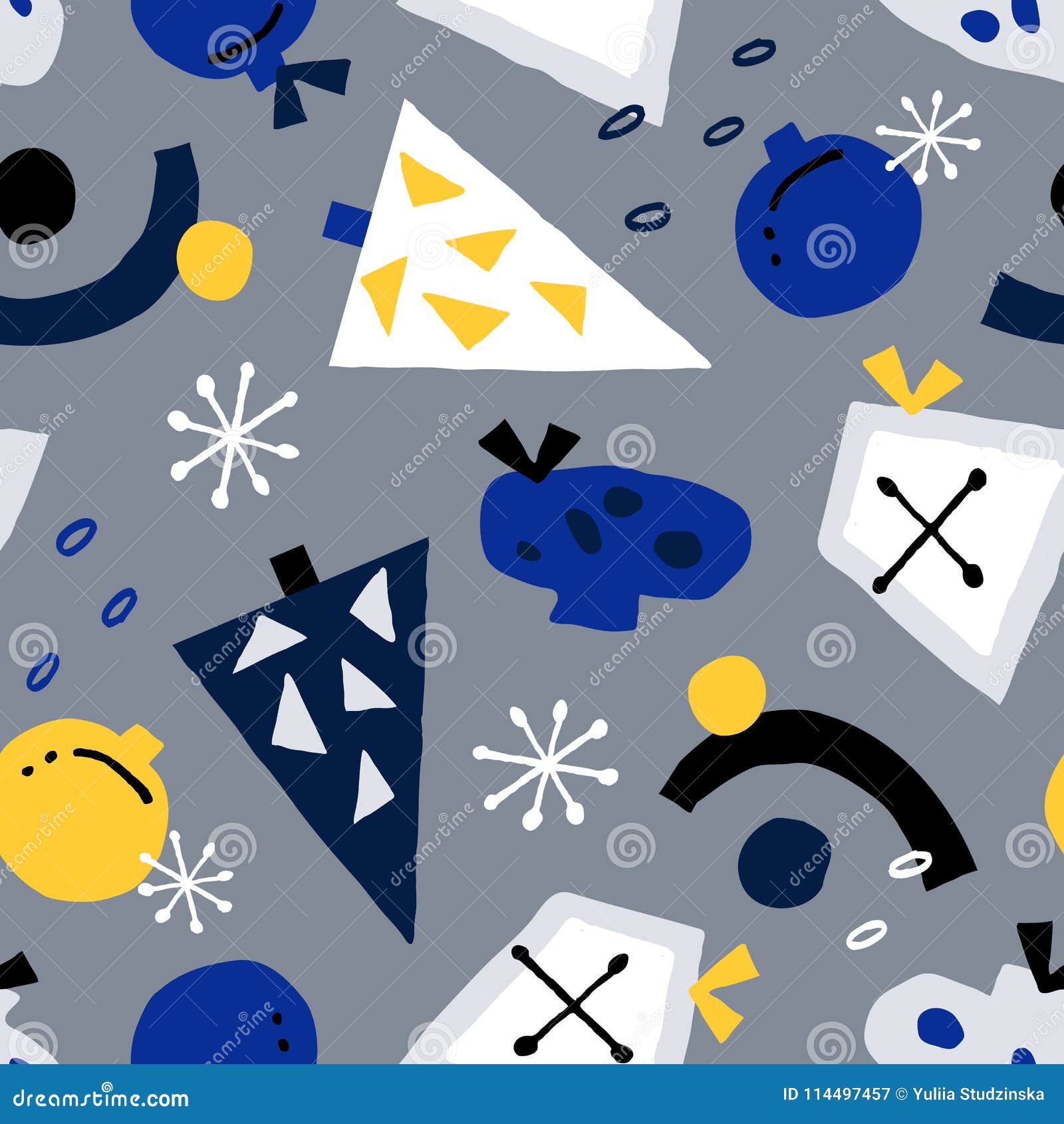 Background Pattern Winter Mood Stock Vector - Illustration of nordic ...