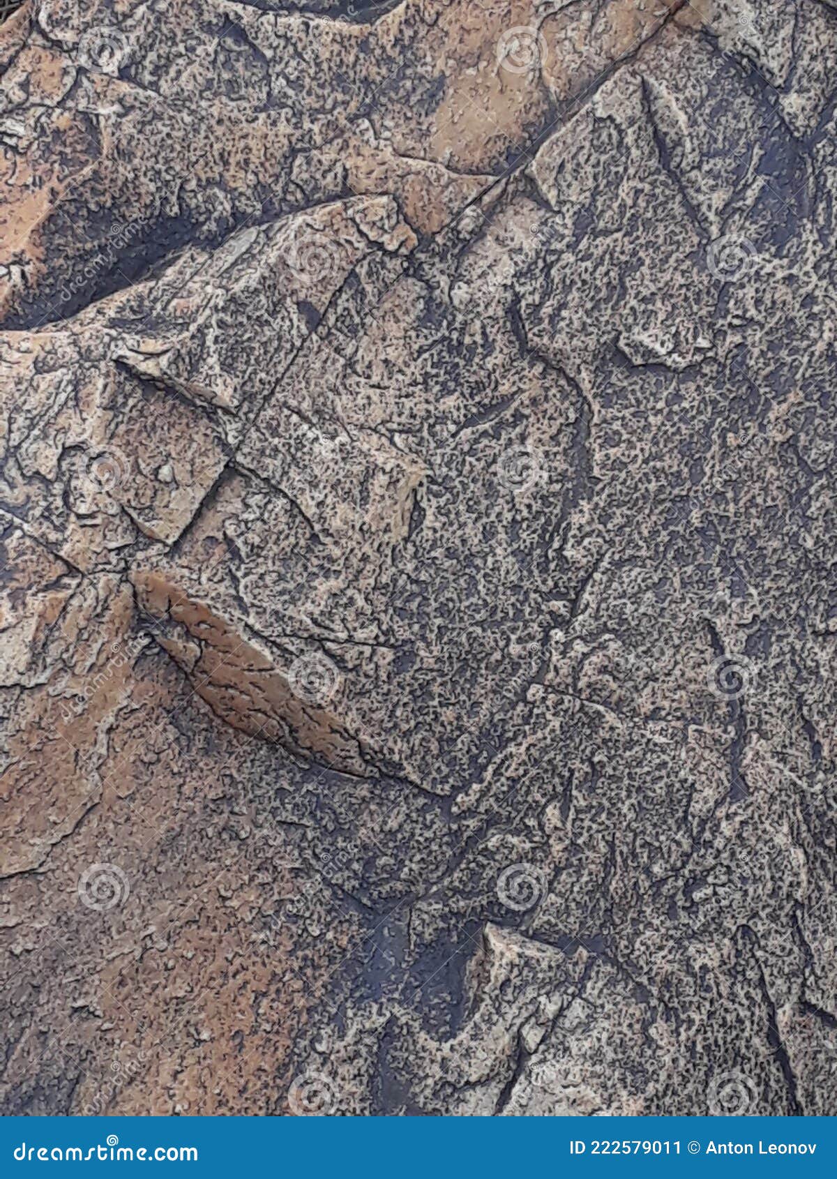 Background and Patterns of Mountain Granite Stock Image - Image of ...