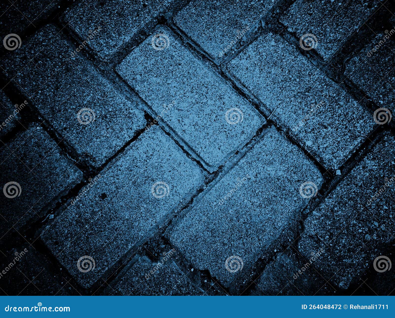 Background Paving Block Rectangle Shape Dark Vignette Stock Photo ...