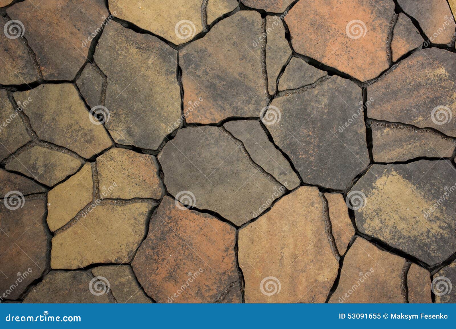Background from Paving Stones, Irregular Natural Stones Stock Image ...