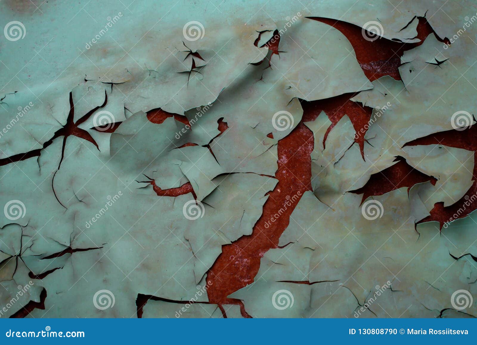 Background of Peeled Off Paint Stock Photo - Image of painted, crack ...
