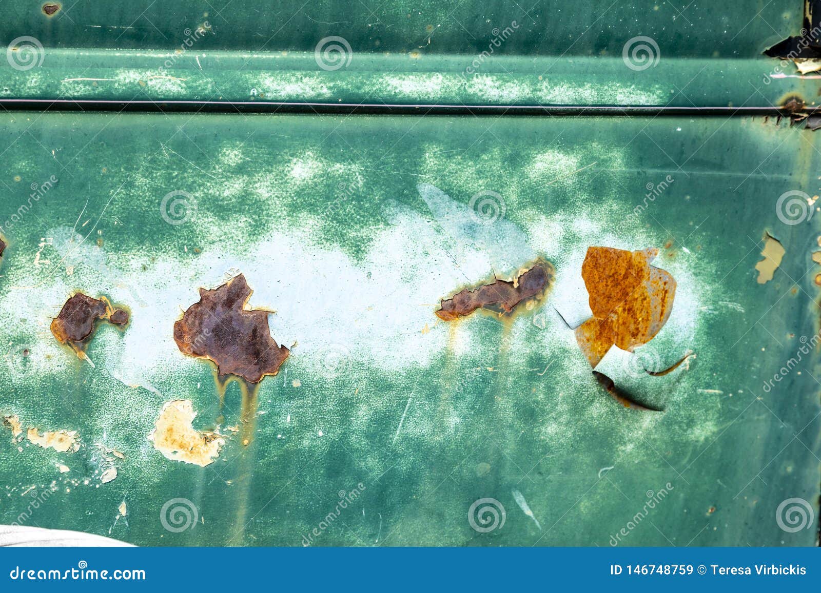 Weathered Peeling Aged Rust on Truck Stock Image - Image of plate ...