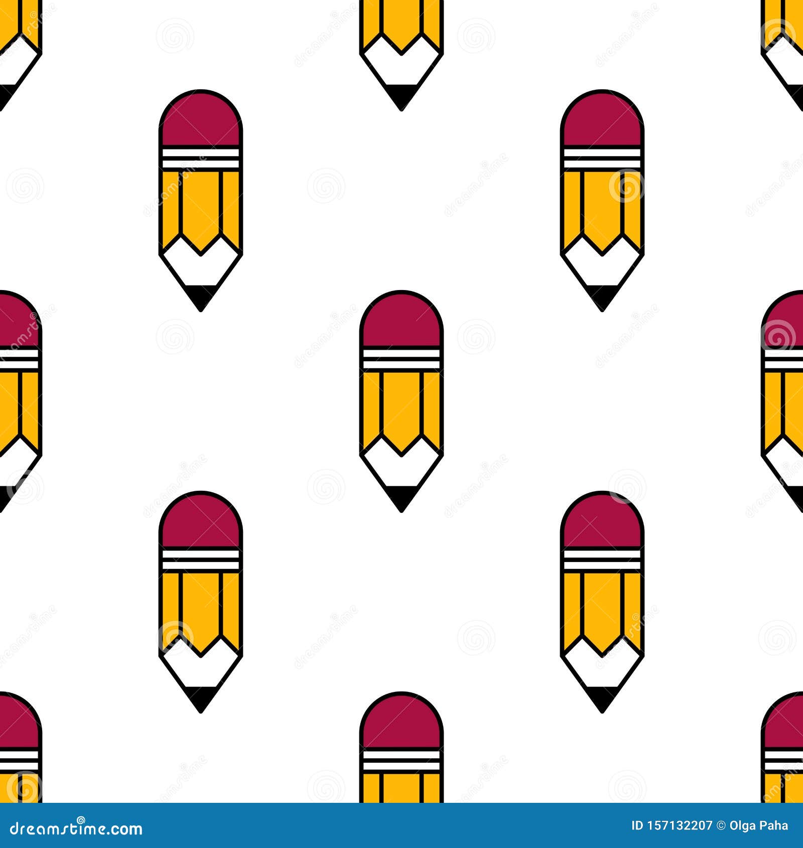 Background pencil small stock vector. Illustration of background ...