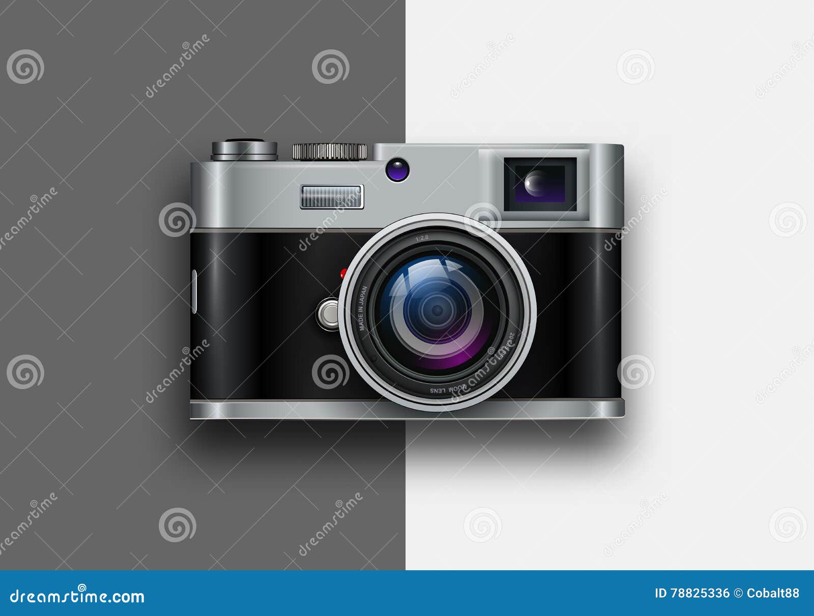 Background with Photo Camera Stock Vector - Illustration of leica ...