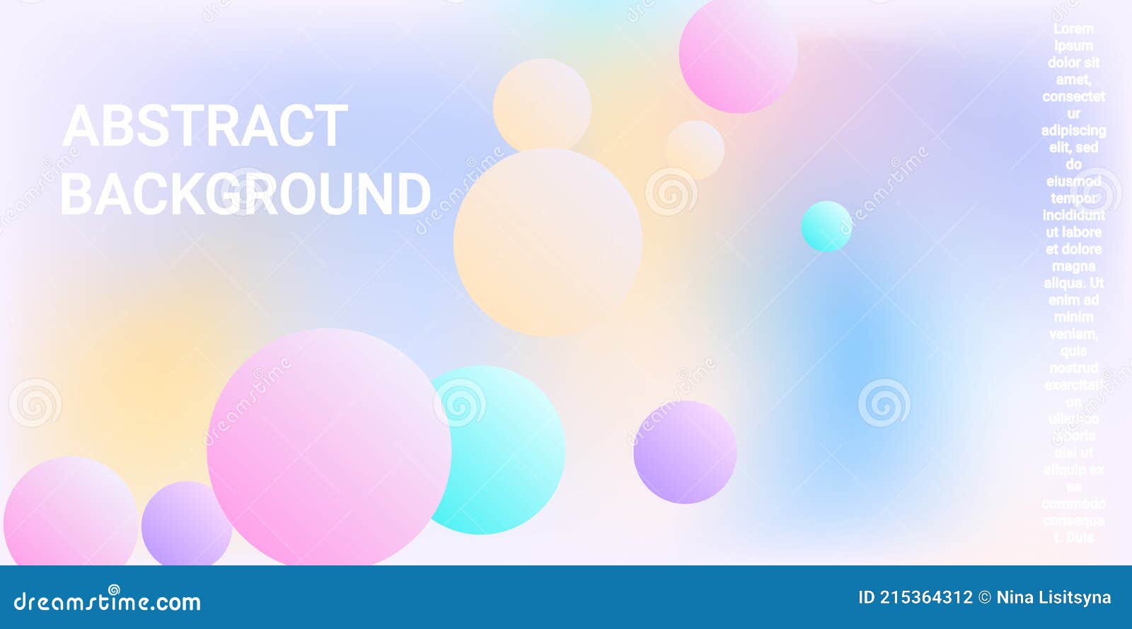 Background Picture with Balls Stock Vector - Illustration of round ...