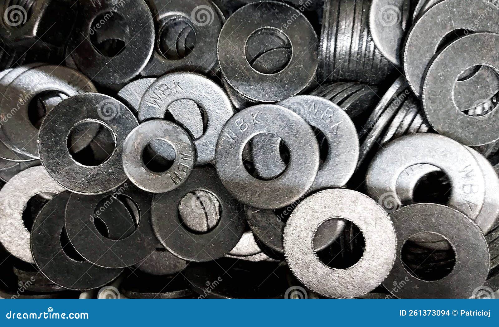 Background Image of Metal Washers Stock Photo - Image of texture, copy ...