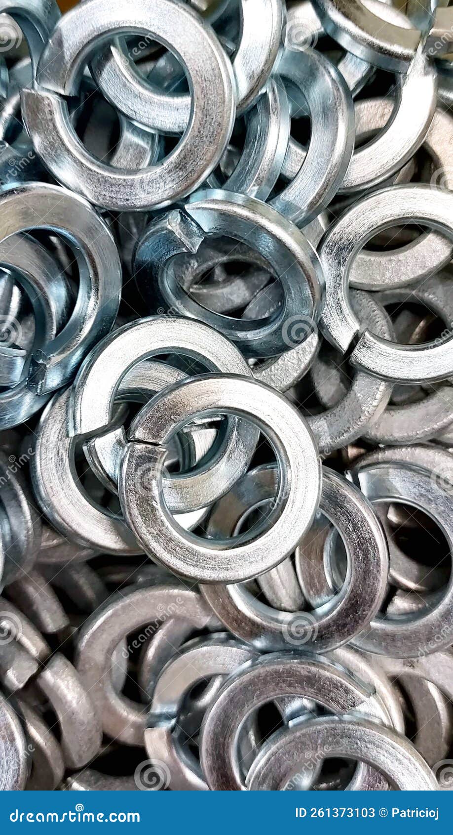 Background Image of Metal Washers Stock Image - Image of copy, pattern ...