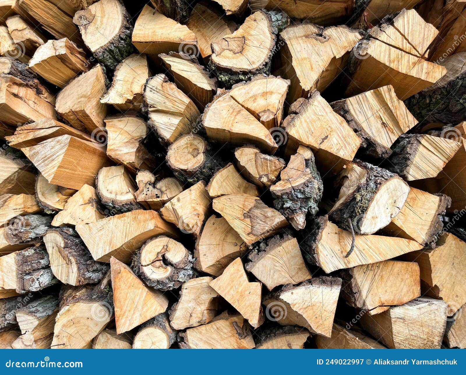 Background of a Pile of Chopped Cherry Trees Lying on Top of Each Other ...