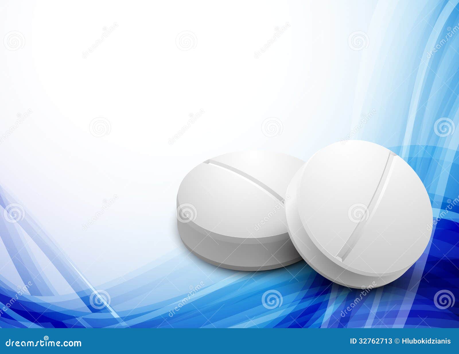 Background with pills stock vector. Illustration of card - 32762713