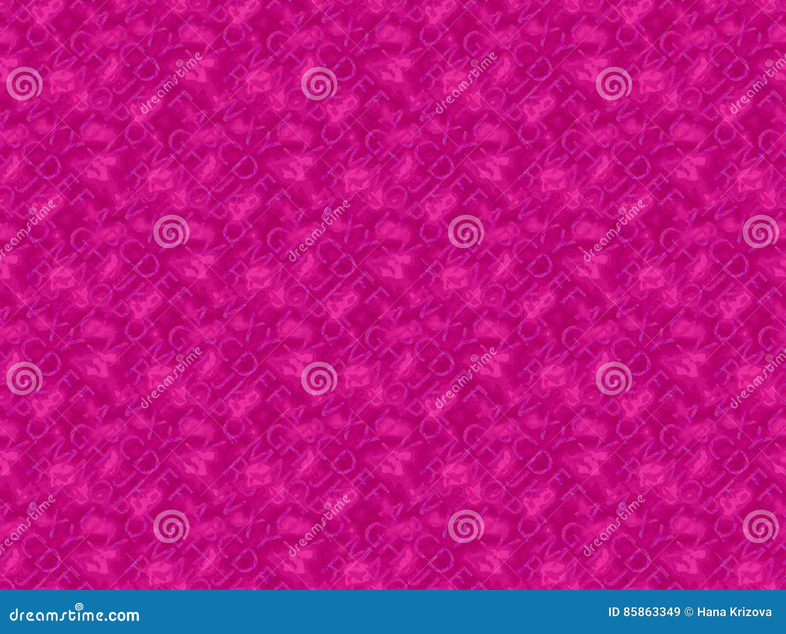 Background with Pink Letters Stock Illustration - Illustration of color ...