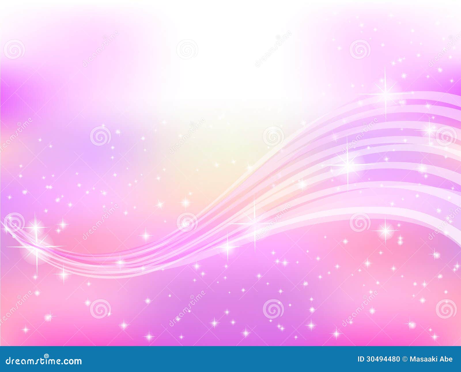 Background Pink Sky Space Star Stock Vector - Illustration of light ...