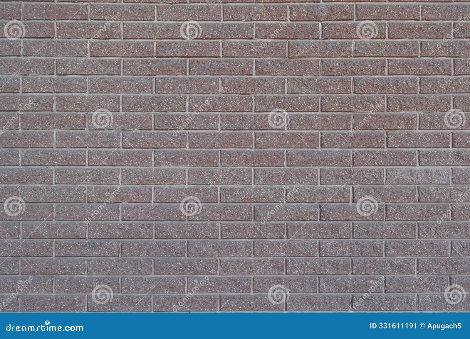 Background - Pink Split Face Brick Veneer Wall with Stretcher Bond ...