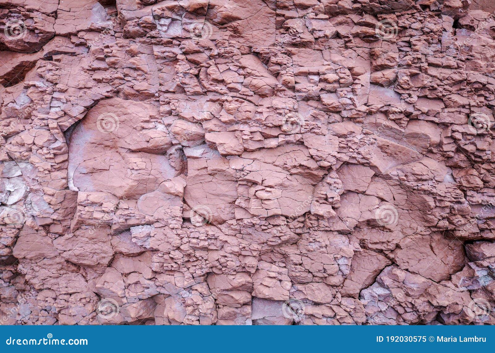 Background of a Pinkish Rock with Small Cracks Stock Image - Image of ...