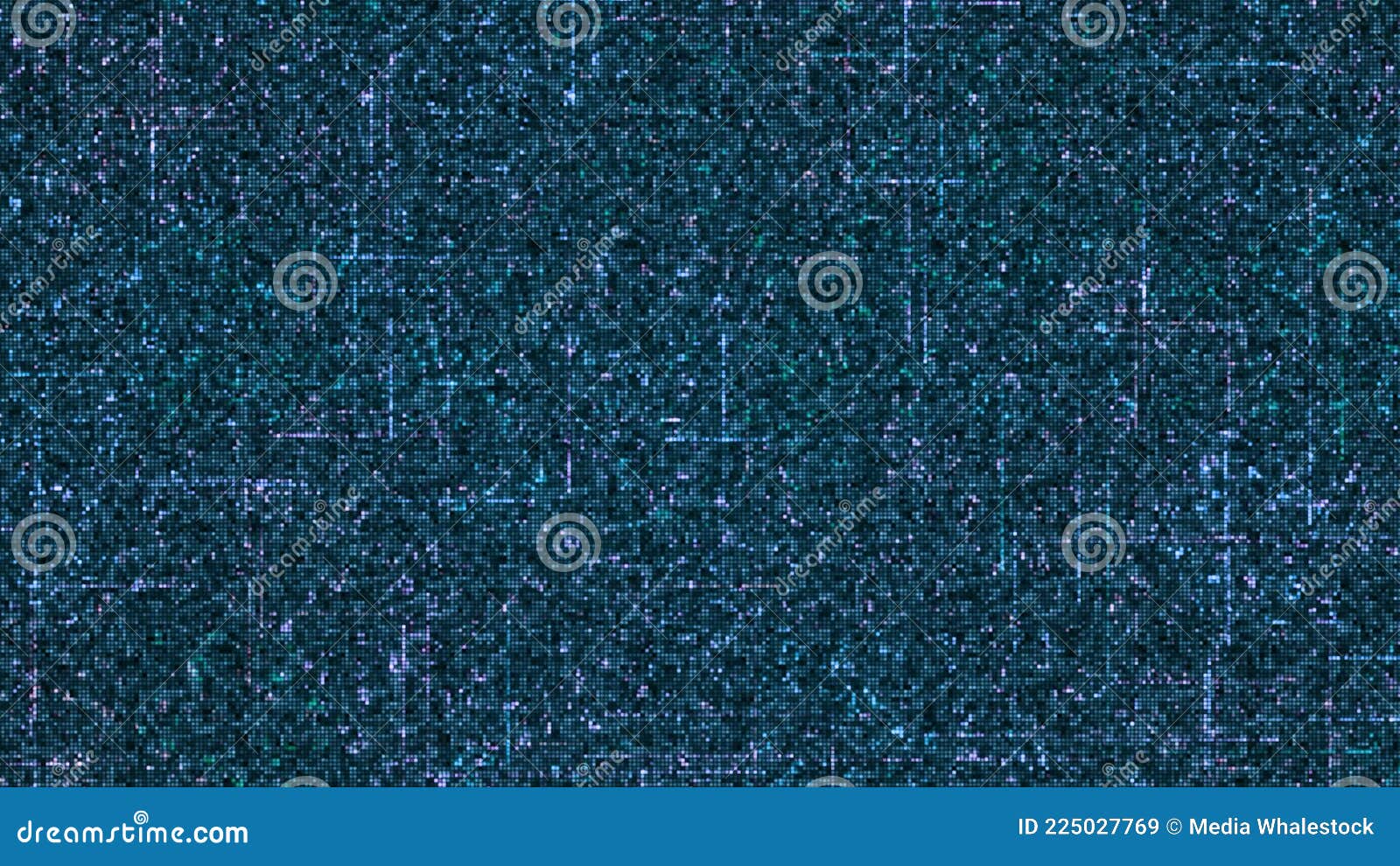 Background from Pixel Map with Moving Lines. Animation Stock Video ...