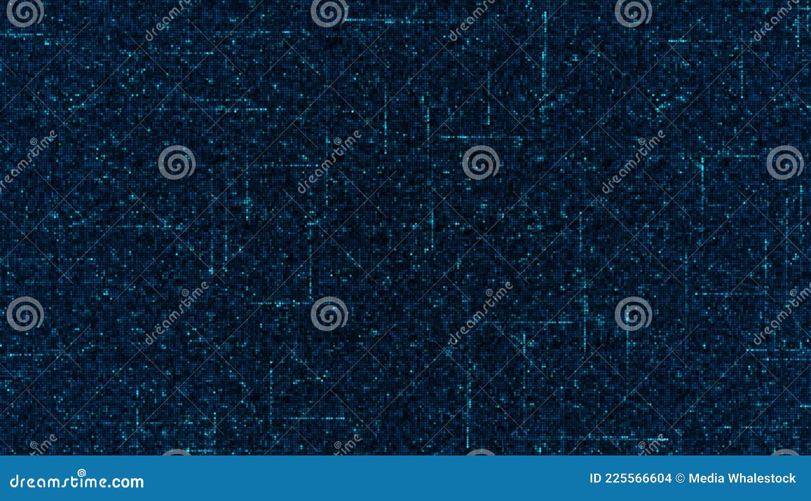 Background from Pixel Map with Moving Lines. Animation Stock Photo ...