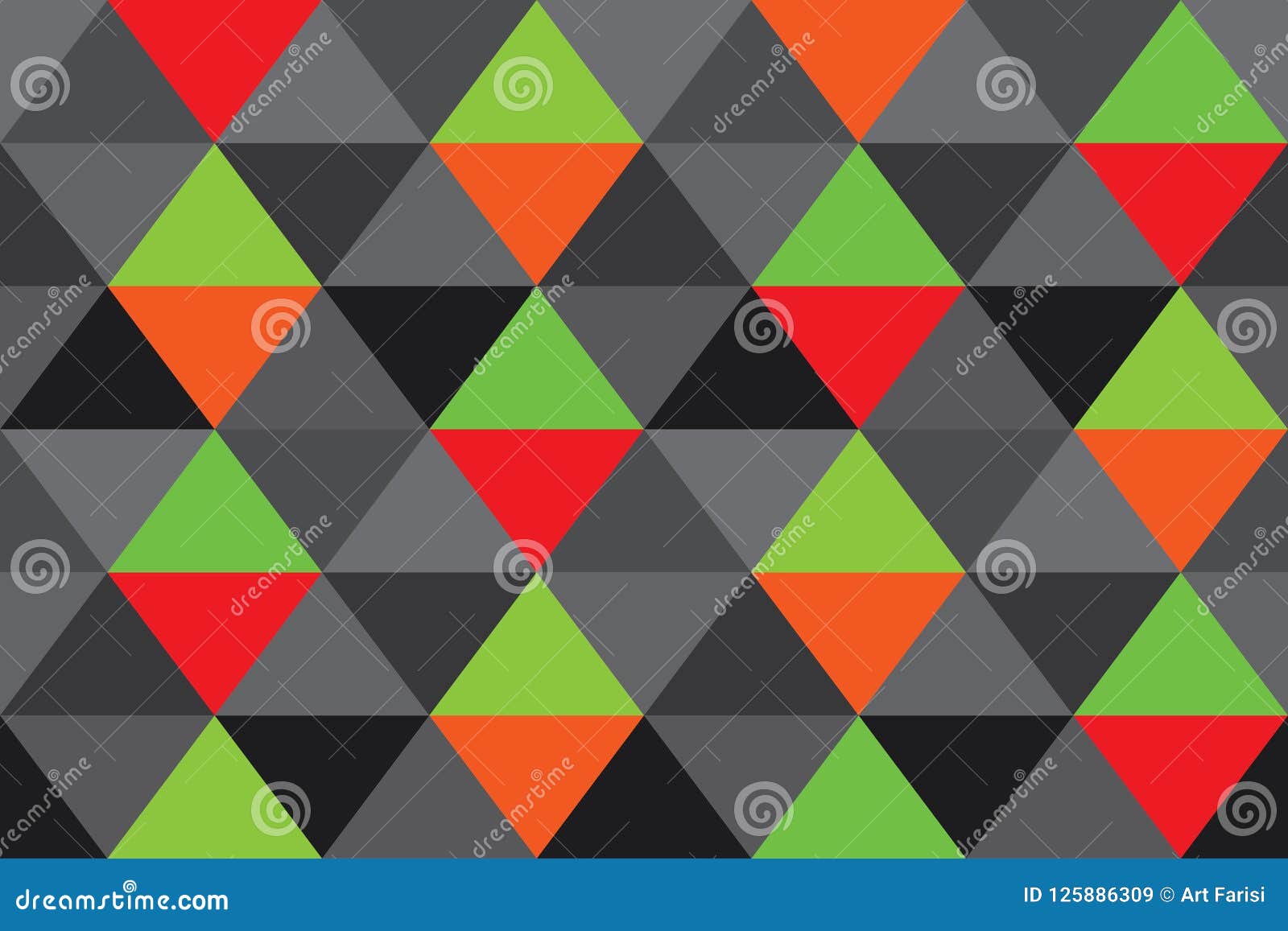 Background Pixel Triangle Banner Pattern Abstract Green Black Stock ...