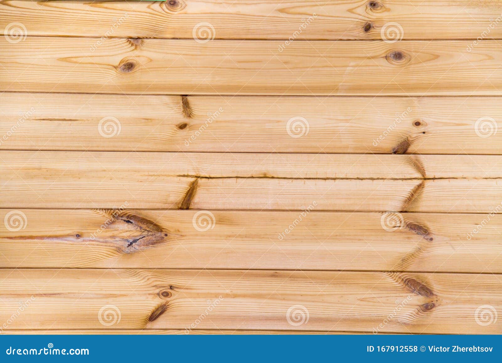 Background of Planed Larch Planks with a Beautiful Pattern of the ...