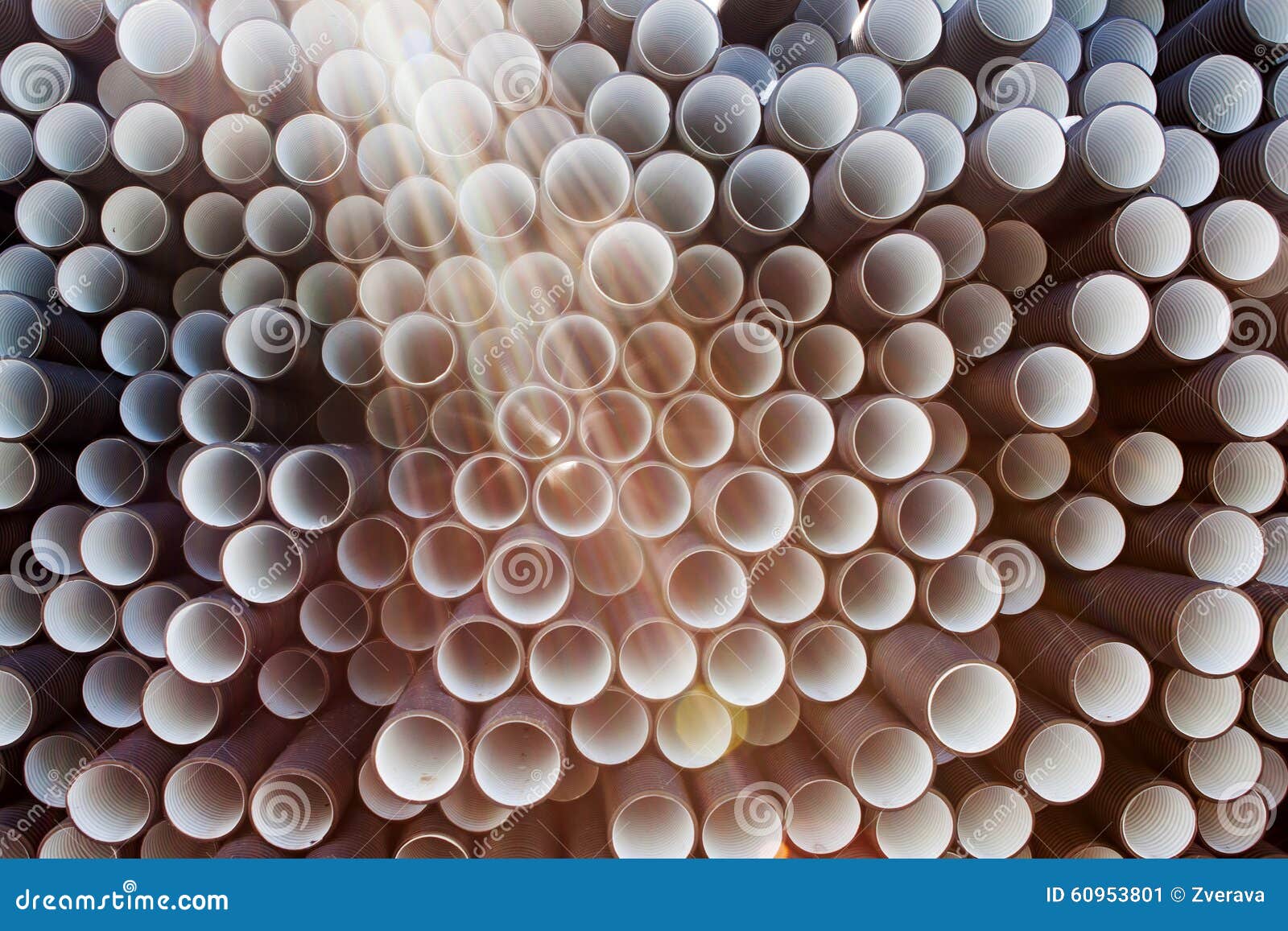 Background of Plastic Pipes Stock Image - Image of improve, housing ...