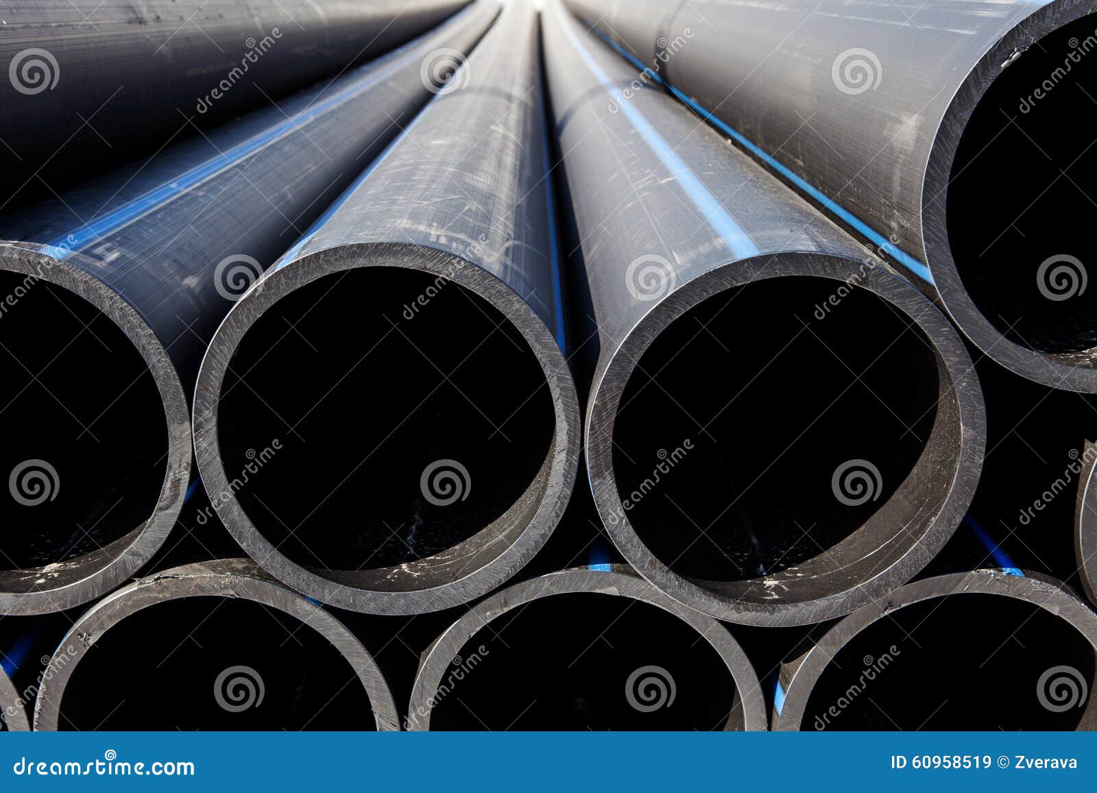 Background of Plastic Pipes Stock Image - Image of residential, replace ...