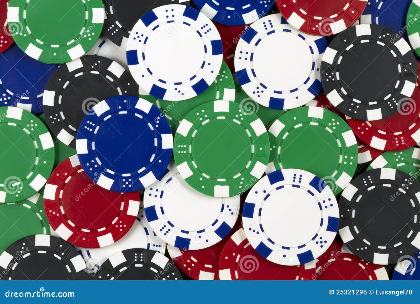 Background of poker tokens stock photo. Image of chance - 25321296