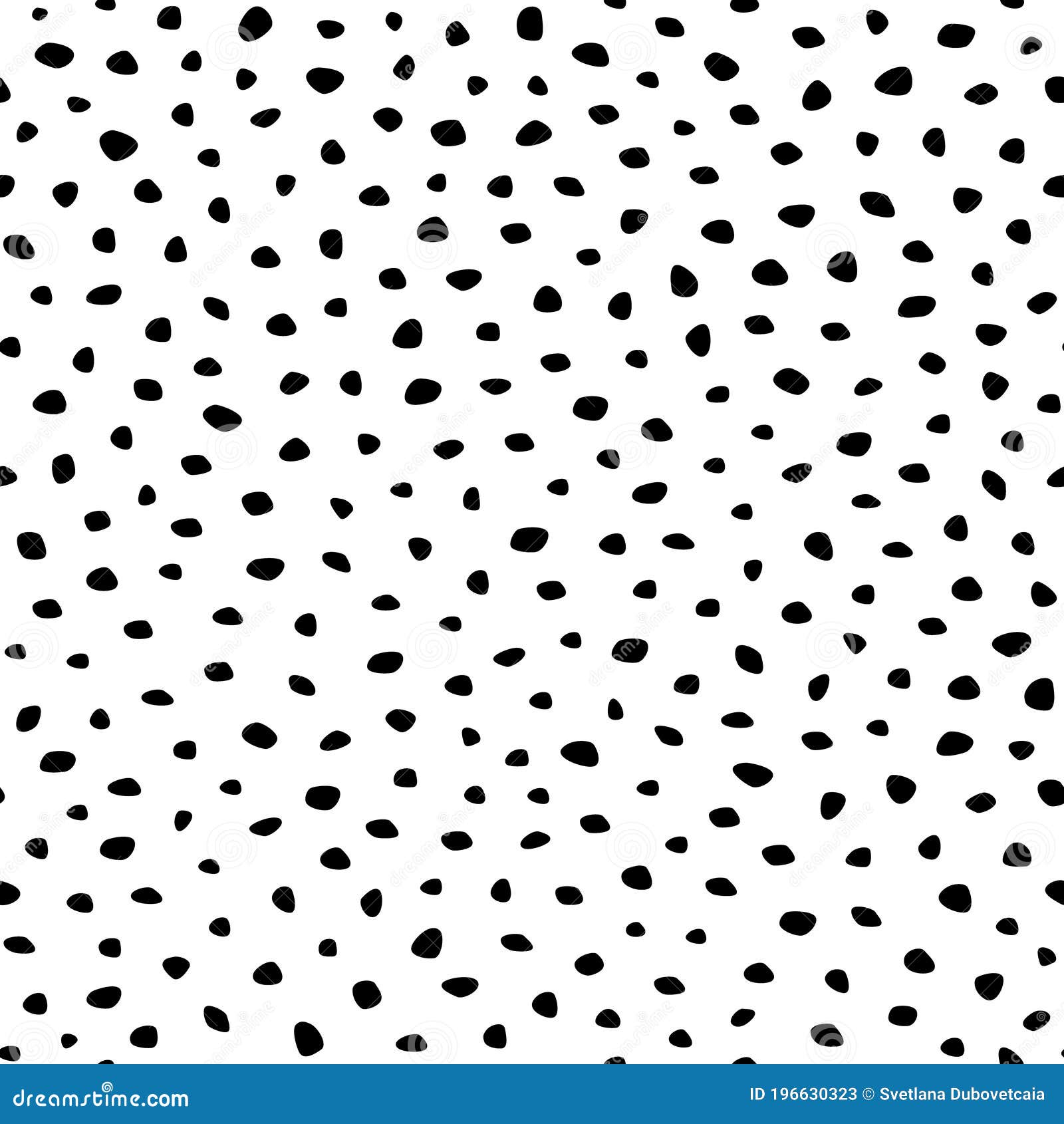 Random Dots, Circles, Polkadots Pattern, Texture Cartoon Vector ...