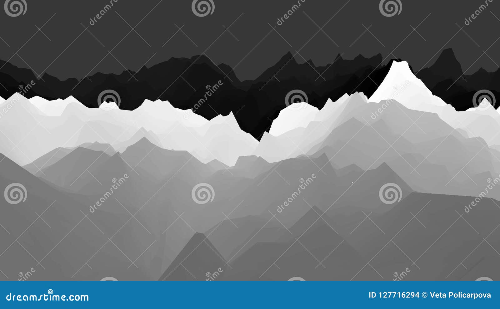 Background from Polygons. with Shadows and Light Stock Illustration ...
