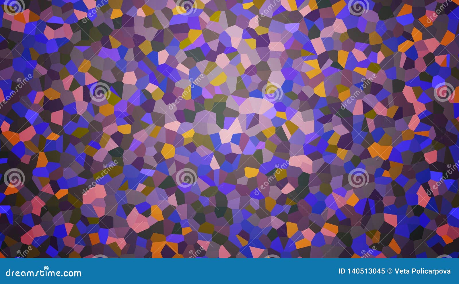 Background from polygons stock illustration. Illustration of concept ...