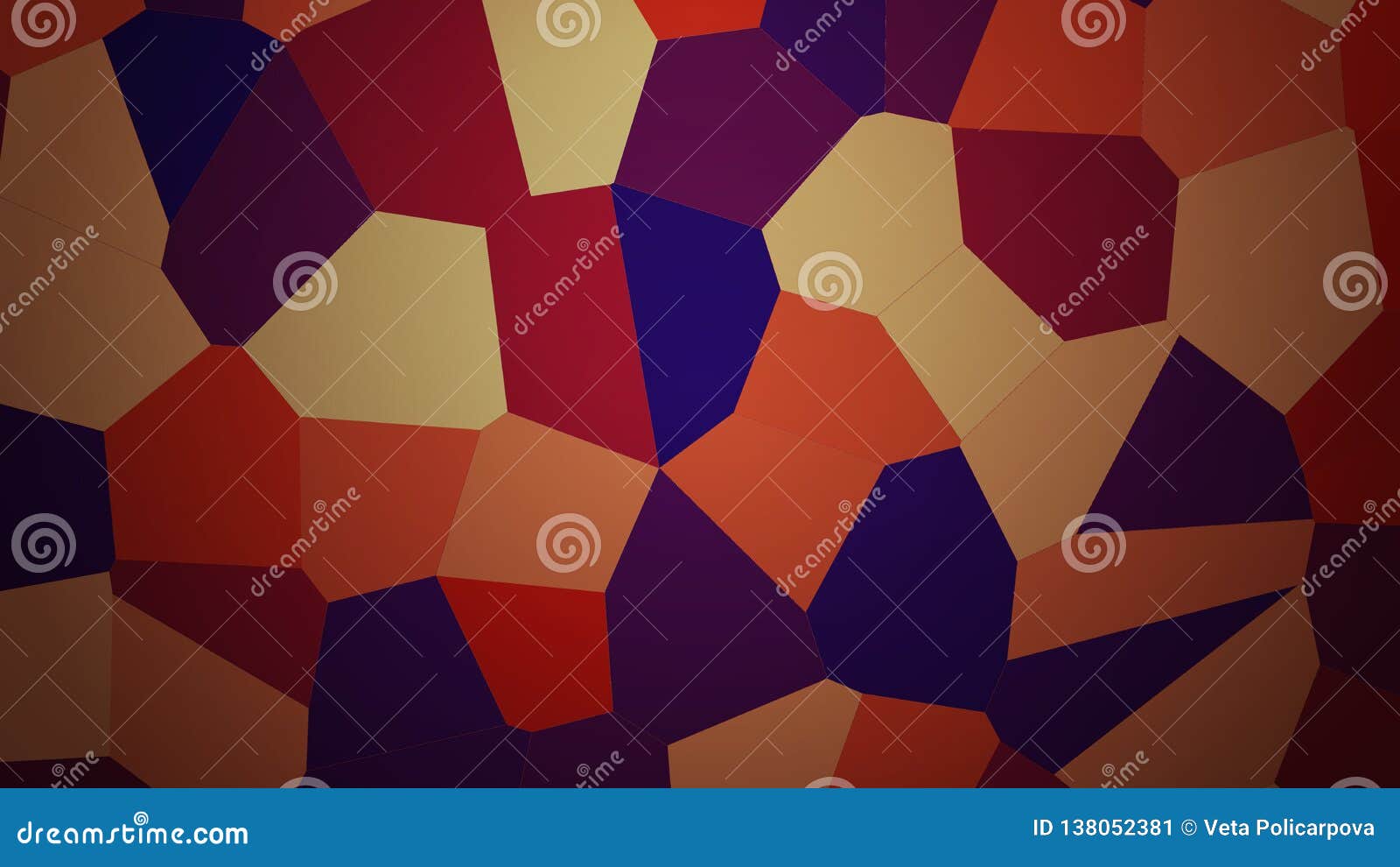 Background from polygons stock illustration. Illustration of triangular ...