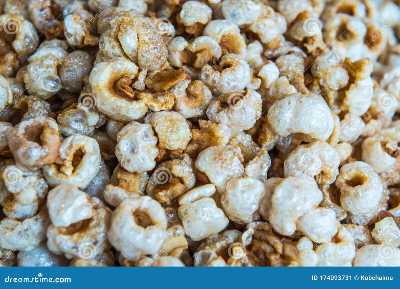 Background of Pork Cracklings Stock Image - Image of pork, texture ...