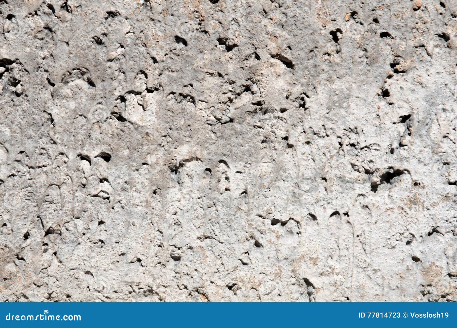 Porous Concrete Old Texture. Seamless Royalty-Free Stock Image ...