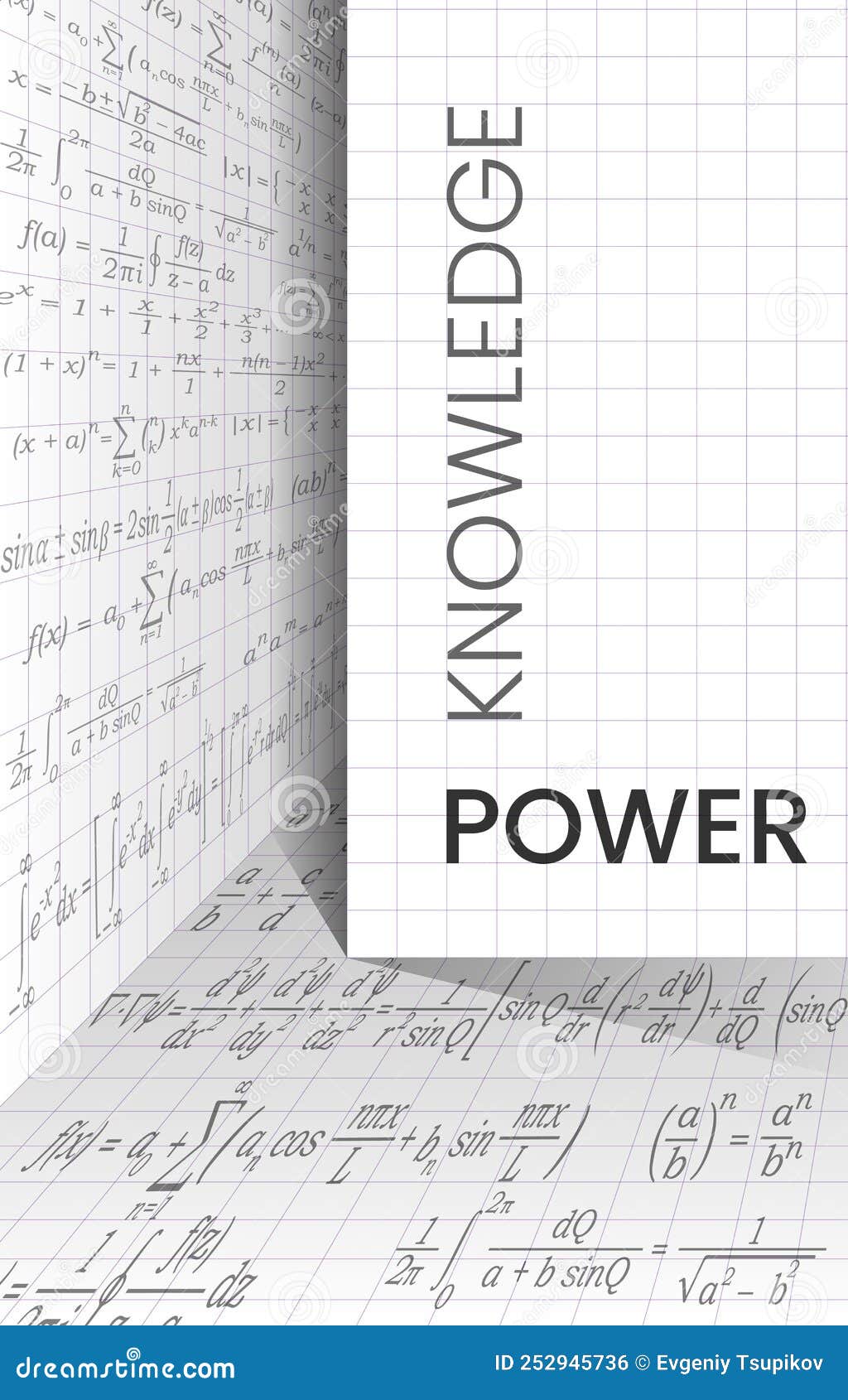 Background for a Presentation on Mathematics. Stock Vector ...